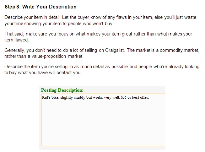 How to Sell on CraigsList for Beginners - Use Craigs List to Buy or Sell
